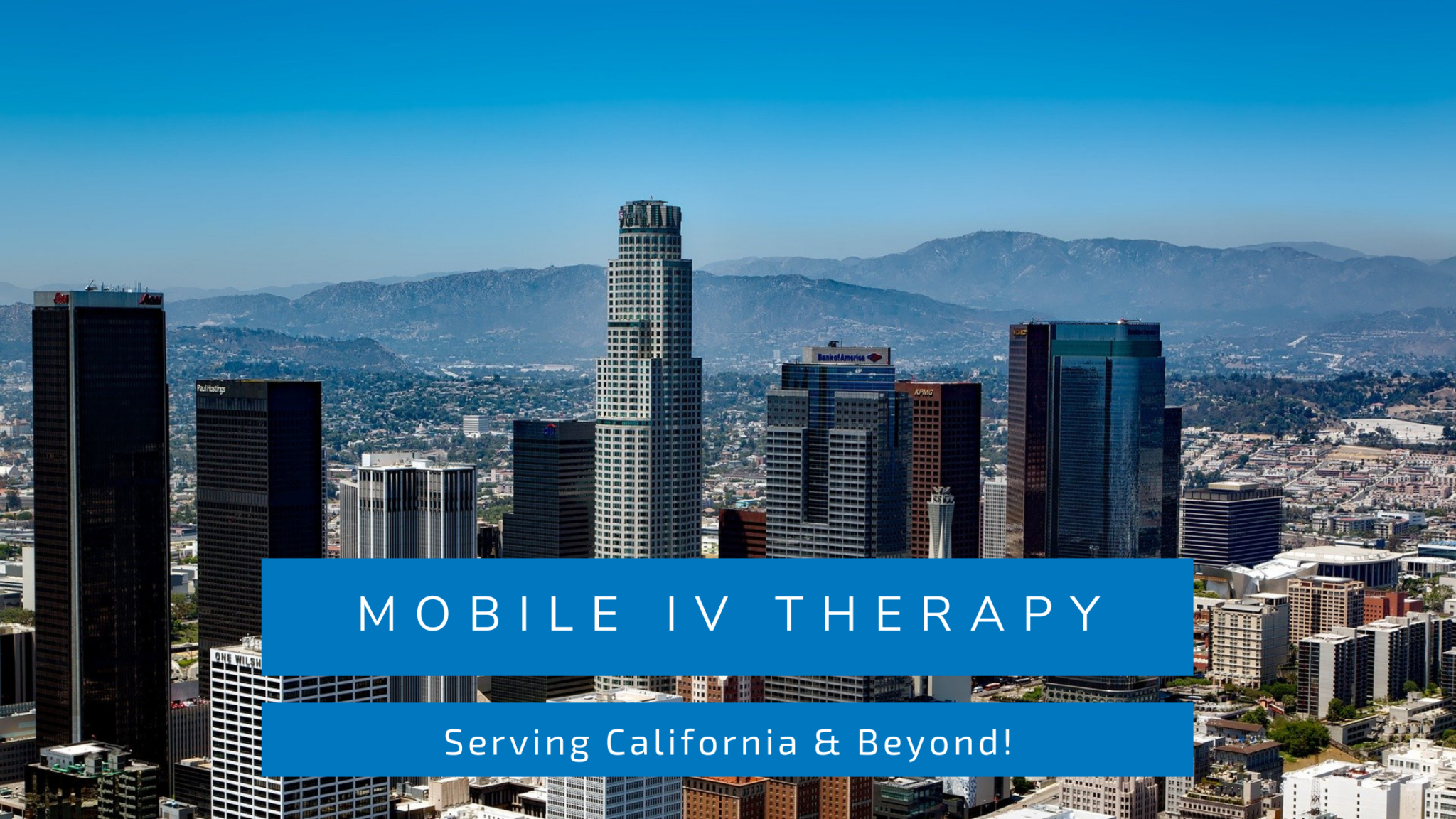 IV Therapy California | Fast Mobile IV Treatment Near You | Mobile IV ...